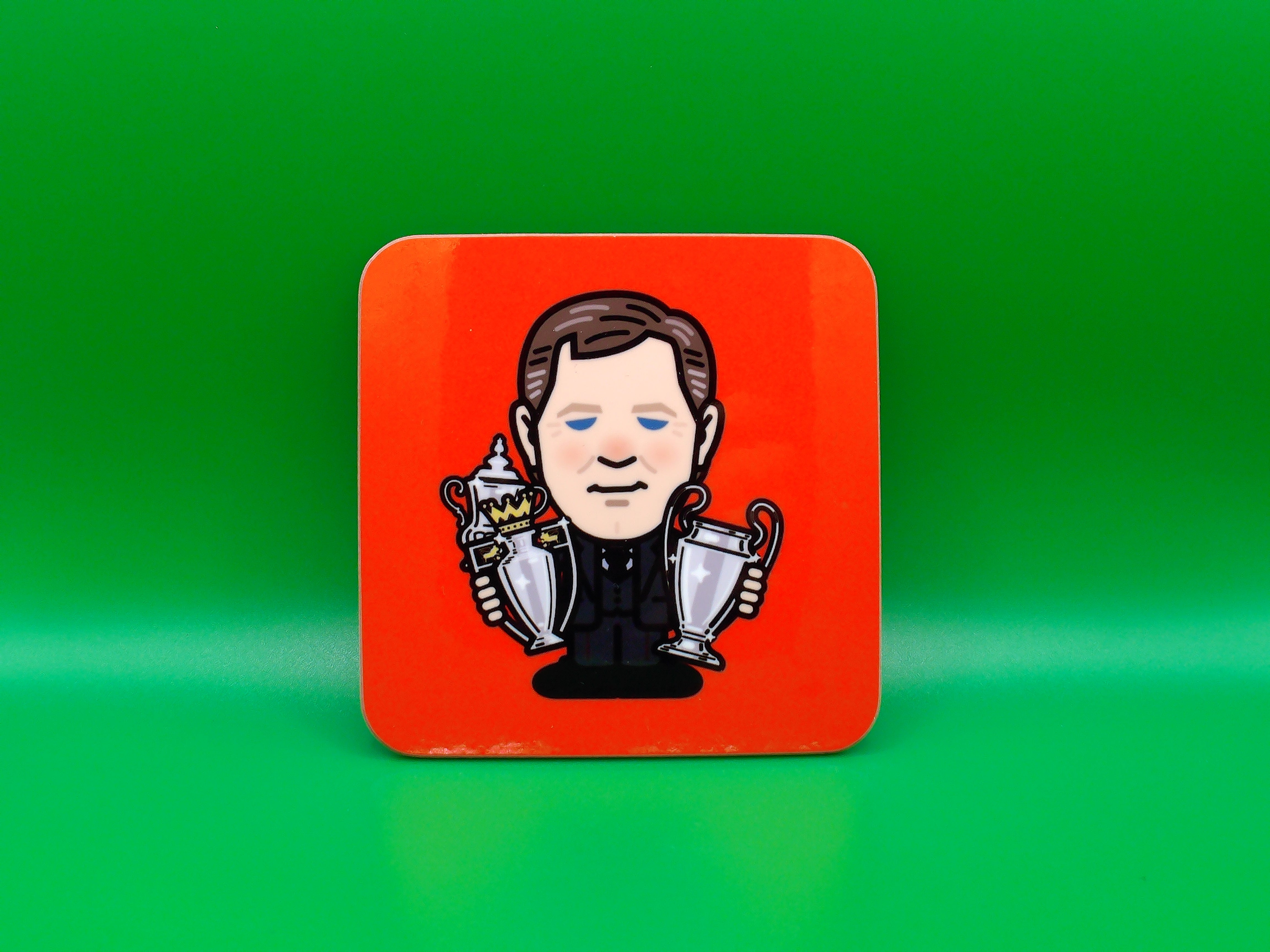 Sir Alex Ferguson Treble Coaster – National Football Museum Shop