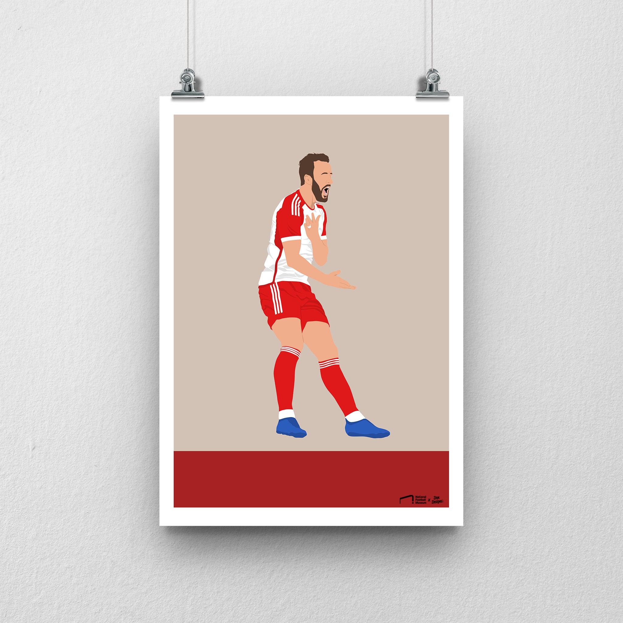 Harry Kane Bayern Munich Print - DanDesignsGB – National Football ...