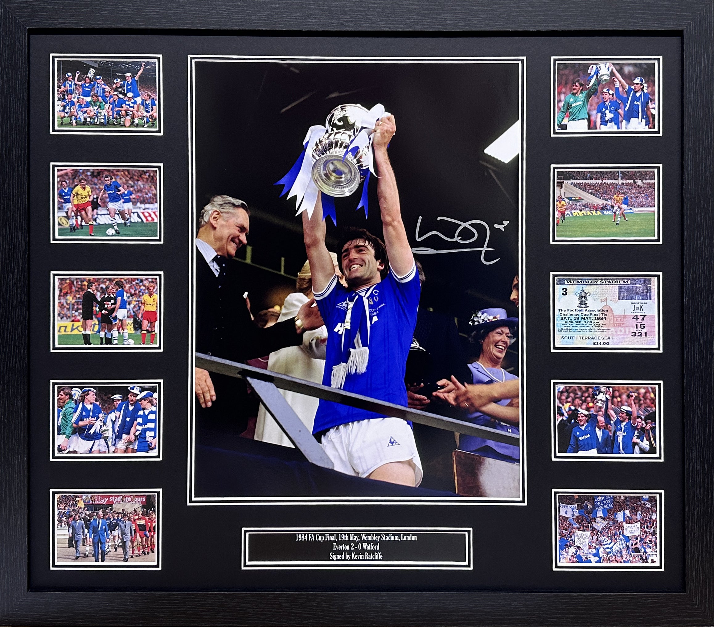 Kevin Ratcliffe Signed Photo – National Football Museum Shop