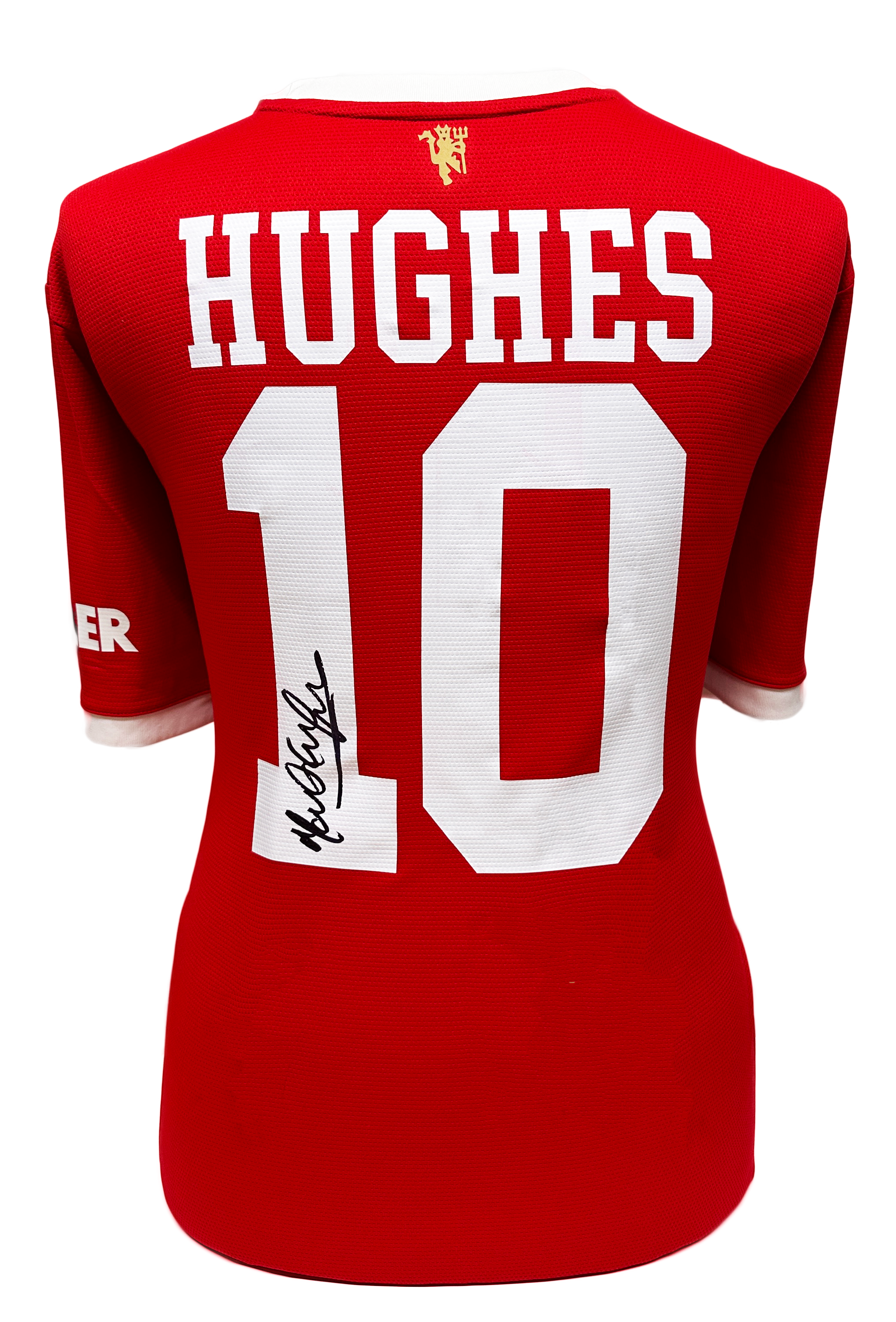 Mark Hughes Manchester United Shirt – National Football Museum Shop