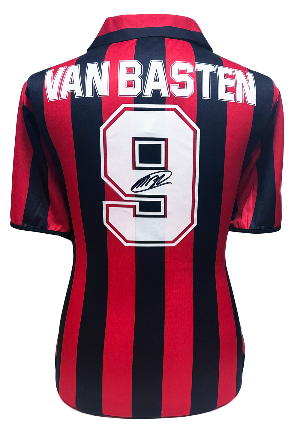 Marco Van Basten AC Milan Signed Shirt – National Football Museum Shop