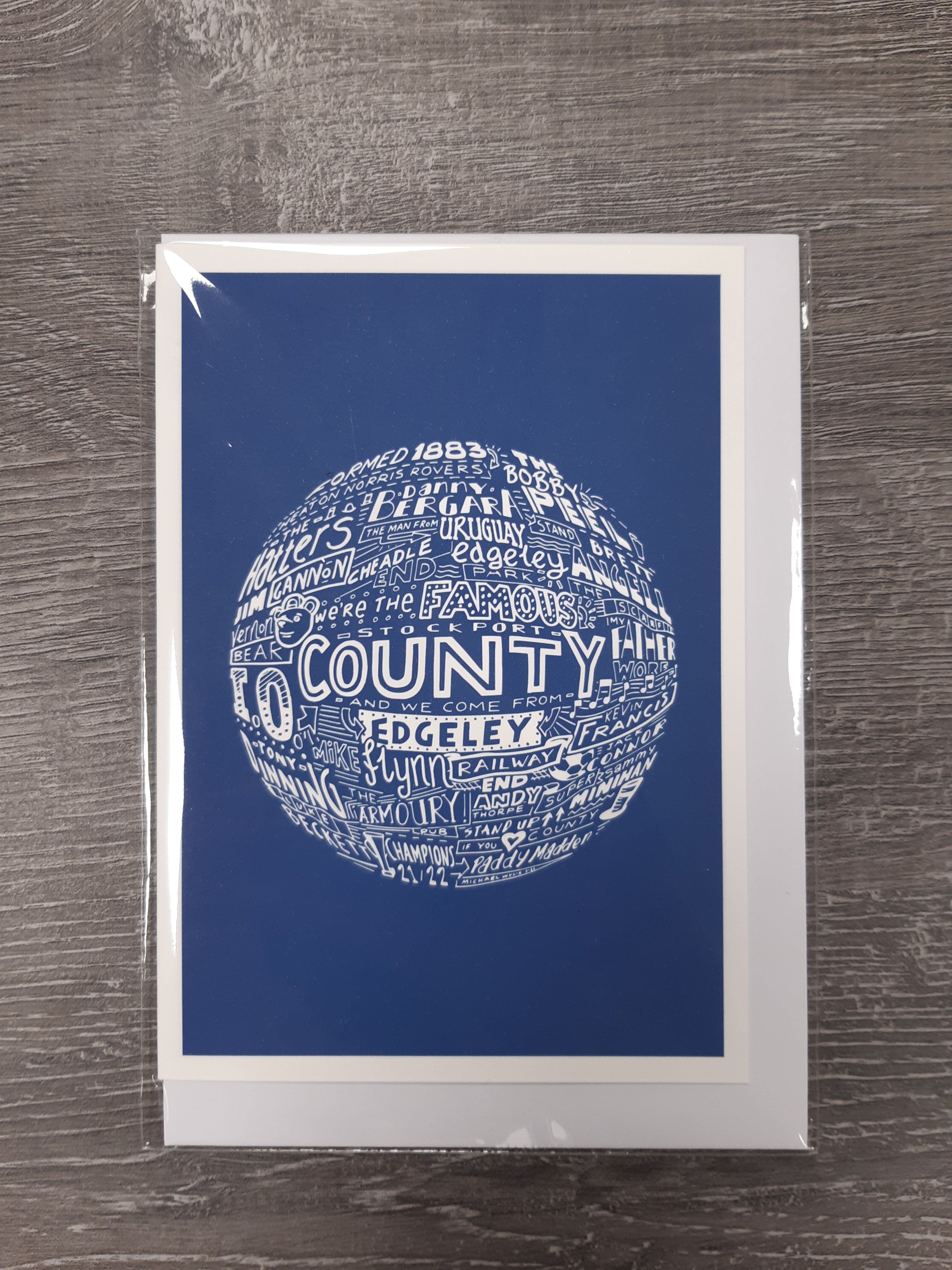 Sketch Book - Stockport County Card – National Football Museum Shop
