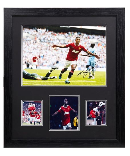 Nani Signed Manchester United Photo – National Football Museum Shop