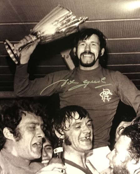 John Greig Signed Photo – National Football Museum Shop